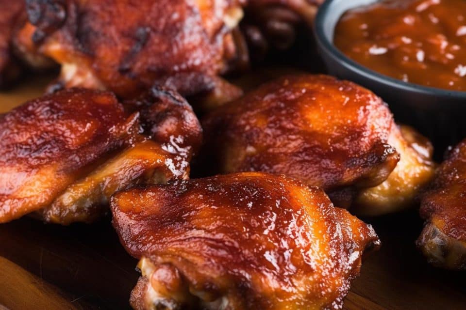 Kamado Joe Smoked Chicken Thighs