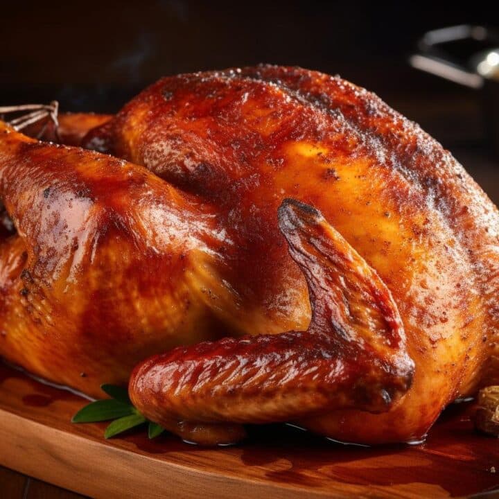 Kamado Joe Smoked Whole Chicken