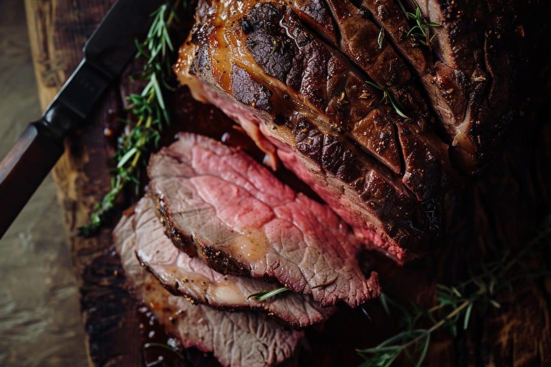 Smoked Beef Top Round Roast