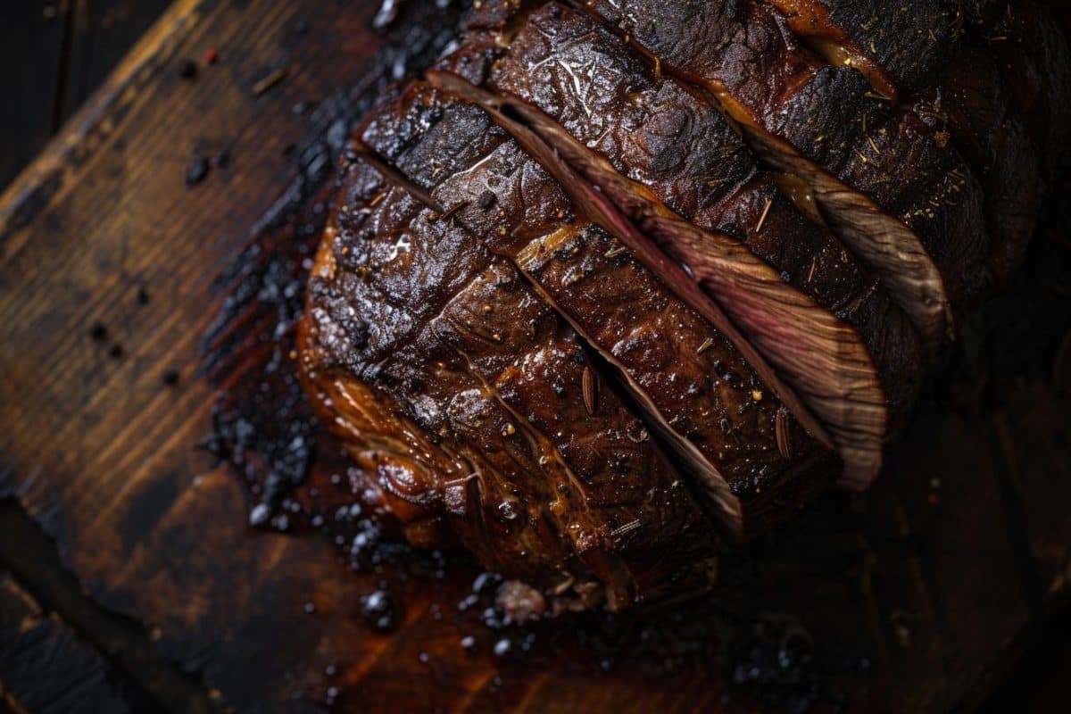 Smoked Beef Top Round Roast