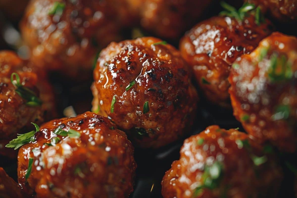 Smoked Fireball Whiskey Meatballs Recipe for Grilling Fans