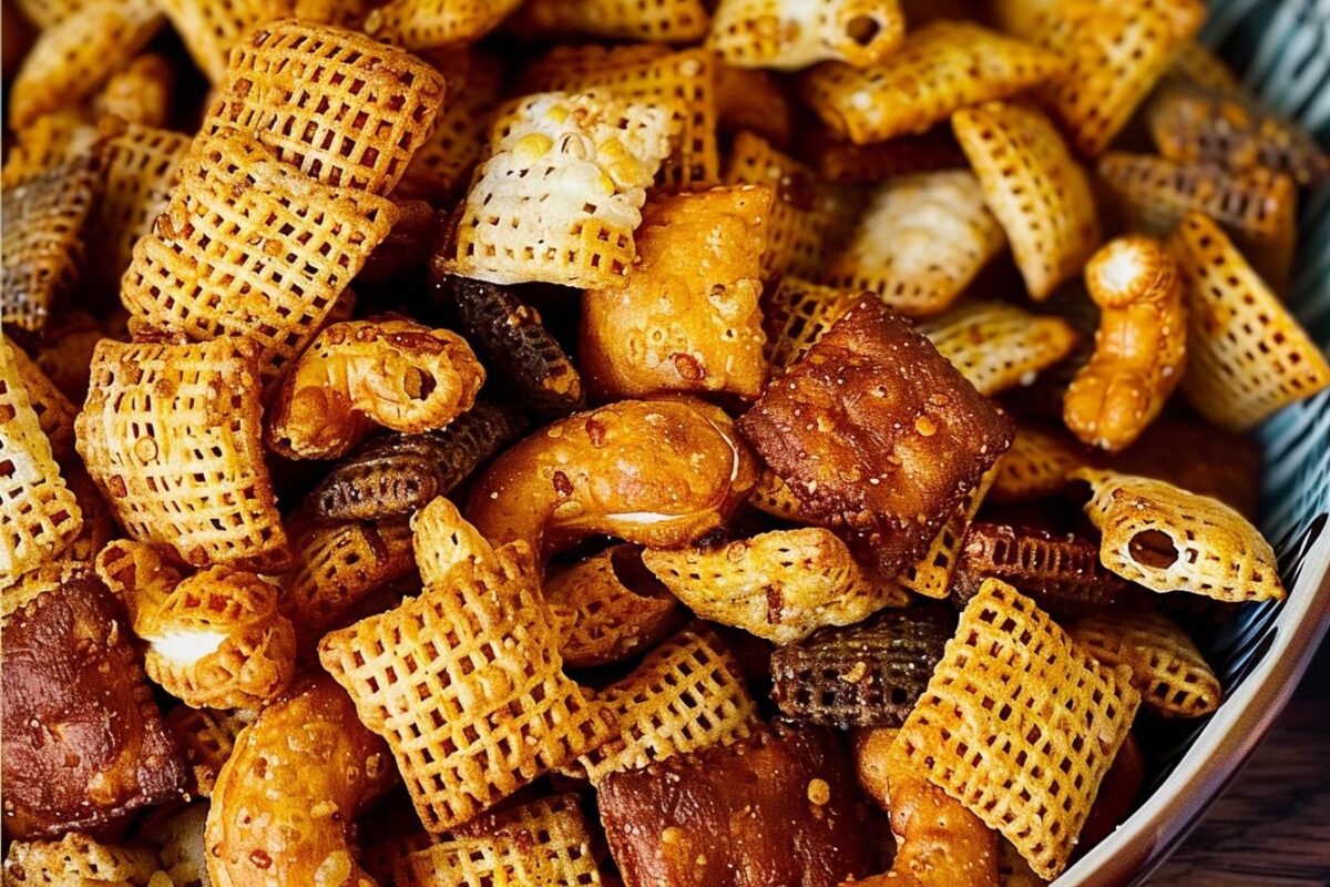 Smoked Chex Mix