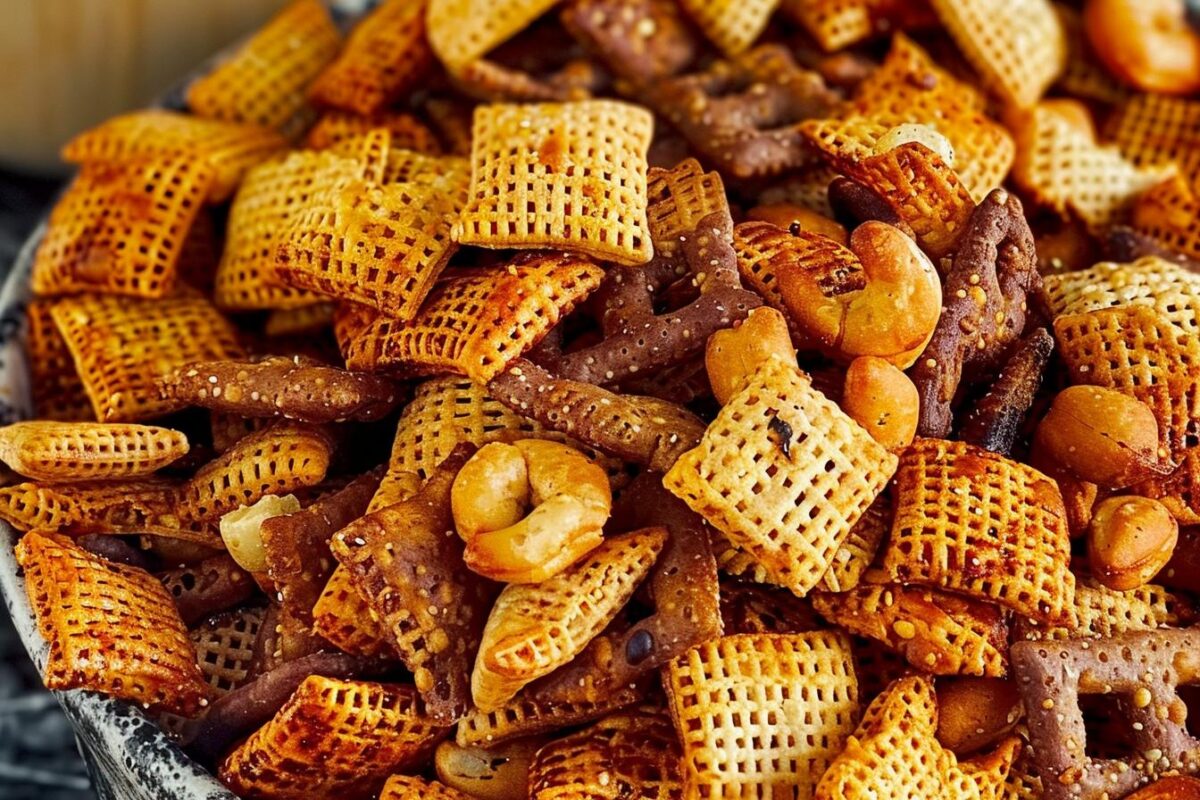 Smoked Chex Mix
